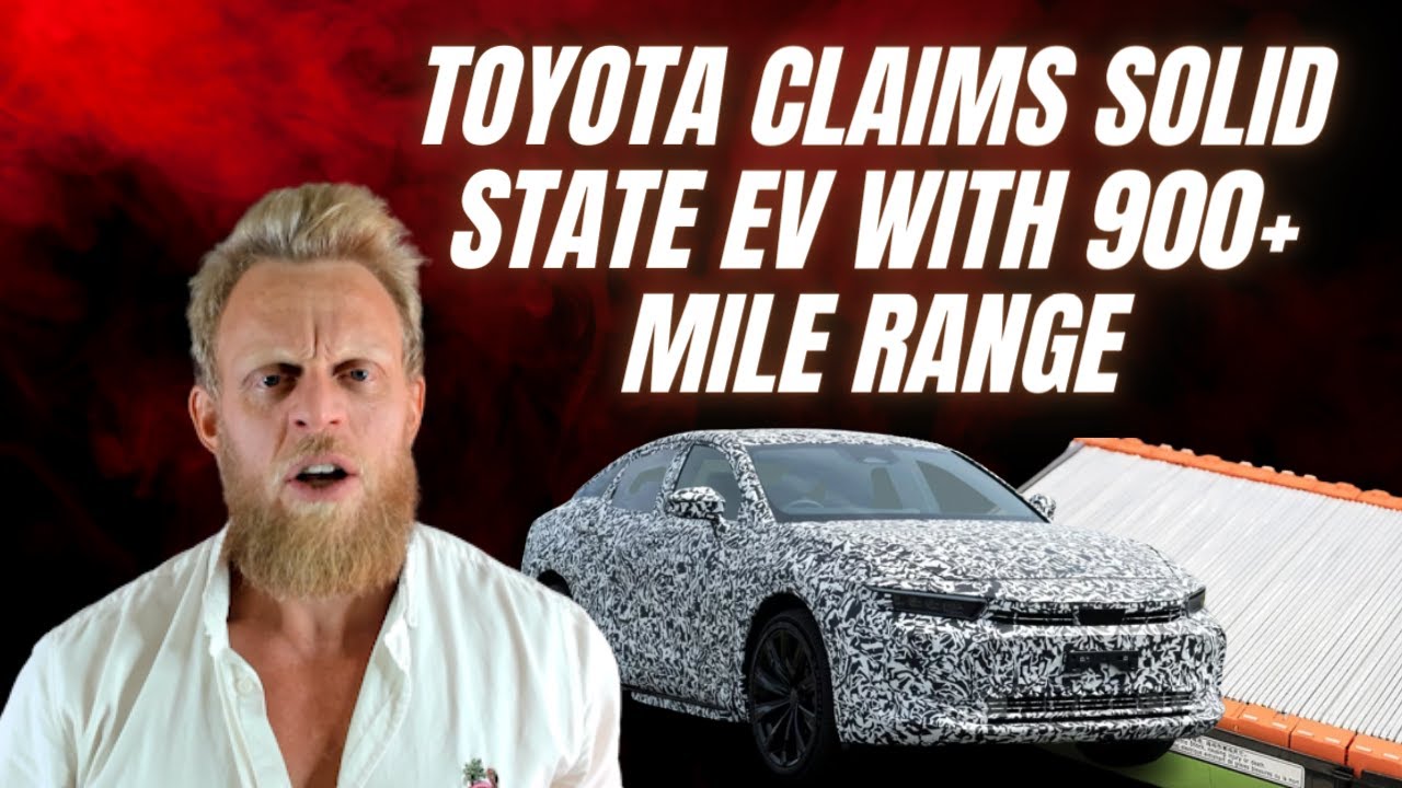 Toyota's 2026 Electric Car will have 900+ Miles Range & Lightning-Fast ...